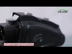 robust ccs2 to gbt dc portable evse adapter charger 1000v 250a