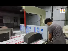 High Speed Rebonded Manual Vertical Foam Cutting Machine 1.75kW