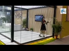 Modern Partition Glazed Aluminium Casement Door Widows Sliding