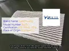 8x30x1 air filter mpr 600 for home ac furnace hvac dust pet allergy control