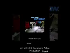 pneumatic drive anti corrosion pneumatic rack and pinion rotary actuators compact design gt type