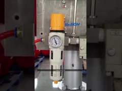 stainless steel pneumatic on off valve / 3 way pneumatic control valve