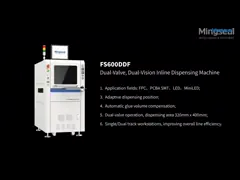 smt pcba hot melt glue dispenser machine underfill glue inline dispensing equipment