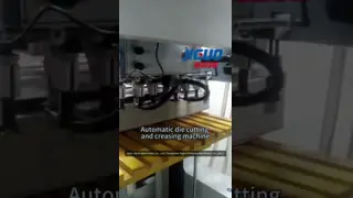 9000s/h automatic paper die cutting machine stripping creasing 880x610mm sheet