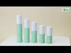 30ml-80ml pet plastic lotion bottle with pump head and recyclable material for travel size cosmetics