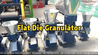 sludge straw chicken manure fertilizer pellet making machine high output