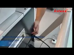 helium hydrogen mass spectrometer leak detector- high sensitivity, fast response