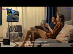 Qtenbaord Home Entertainment Lcd Wireless Touch Screen Stand Tv Follow by Me TV