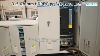 50mm-200mm plastic ldpe pe water tube pipe making manufacturing machine industry pipe plastic