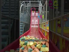 devil style indoor playroom slide amusement park attraction for childrens
