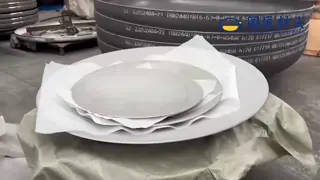 316l stainless steel spherical cap head 679mm diameter 5mm thickness