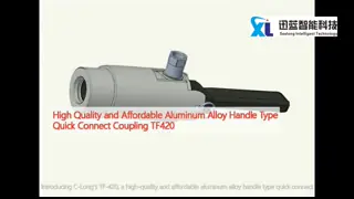 tf420 series aluminum alloy handle type quick connect coupling