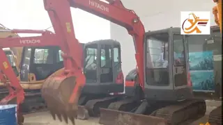 original japan used hitachi zx55ur mini excavator in excellent condition