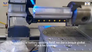 sealing and welding of cylindrical batteries laser welding machine