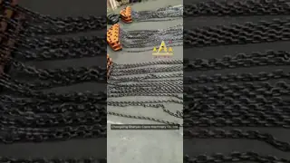 iso en 818 50t lifting tools g80 manual chain block