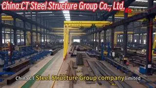 light weight steel structure warehouse pre engineered steel building structure
