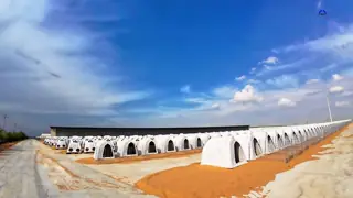 dairy calf hutches white sturdy and durable portable and insulated rectangle 220x145x145cm