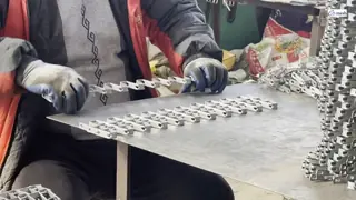horseshoe wire conveyer belt customized flat flex conveyor belt
