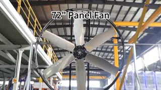 industrial exhaust fan ensuring clean and fresh air in industrial settings
