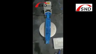 spheroidal ductile iron ball valve dn200 flanged connection
