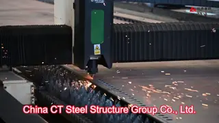 versatile steel structure warehouse building workshop h frame section column construction