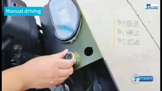 Industrial Electric Steering Wheel Transfer Cart Powerful Drive Rugged Body