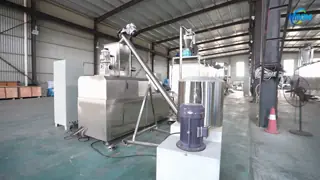 high-efficiency automatic  pet food production line floating fish feed pellet machine for dogs cats