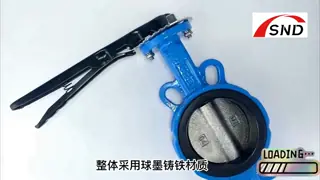 2500lb bf butterfly valve customized ductile iron wafer butterfly valve