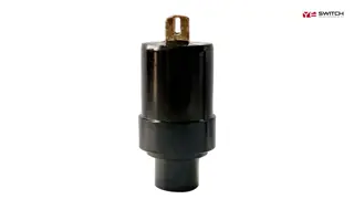 single pole three positions black push button switch for military applications