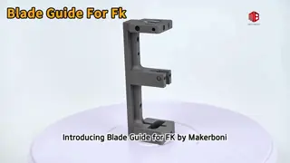 e-type middle blade guide 6cm spare parts for fk cutter n09.0002s067  7*2mm