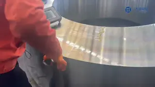 q t heat treatment forged steel rings in 1000-7800mm sizes