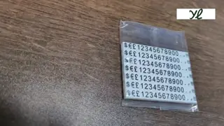 5x3mm abs self-adhesive jewelry price tags 3000 pieces