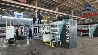 3 axis linked gabion box machine easy operate slw54a