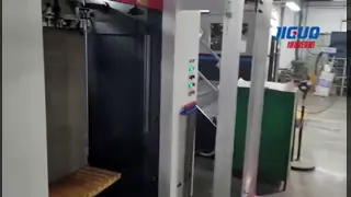 hot embossing and die cutting machine creasing 1070x770mm cardboard papers