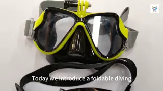diving goggles for adults - silicone anti-fog snorkel mask - fully dry surfing and swimming accessor
