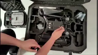 quick release sturdy dji matrice 300 payload drone grenade launcher with 13.6v working voltage