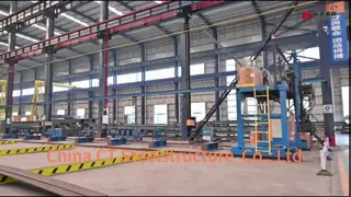 customized steel structure metal frame factory building design scheme