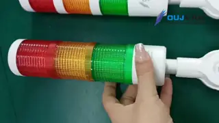 50000 hours lifespan led warning light ryg status signaling for led cnc machine tool