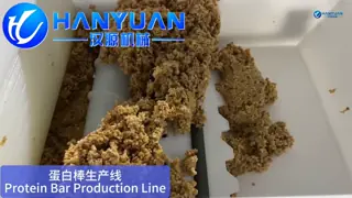 double-layer protein bar making machine for industrial production with multi-layer design and 20×6 m