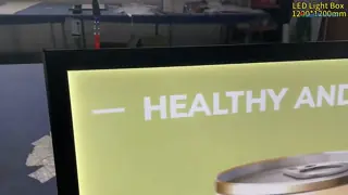 restaurant menu board advertising light boxes movie poster frame ultra thin led light box