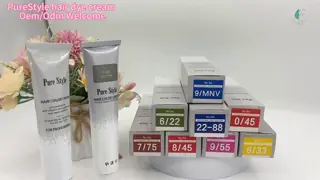 purestyle professional non allergic hair dye low ammonia natural herbal cream