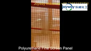 700mm*1040mm polyurethane fine screen mesh for screener
