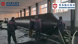 heavy duty ship launching marine rubber airbags iso 14409 compliant