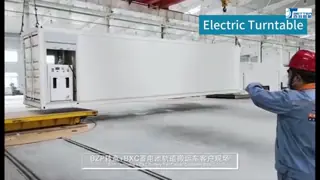 Изолированная рельсовая поворотная передаточная тележка с интеллектуальным вращением на 360° для транспортировки тяжелых грузов в сталелитейной промышленности