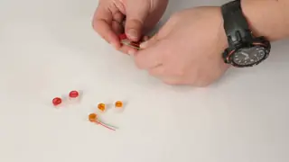 Red 19-24 AWG  Butt Connector Gel Filled For PIC Cable Application