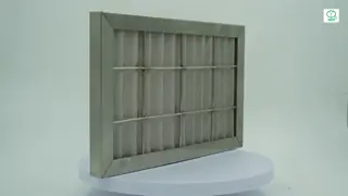 Primary Pre Air Filter Metal Mesh G4 Efficiency Heat Resistant Filter