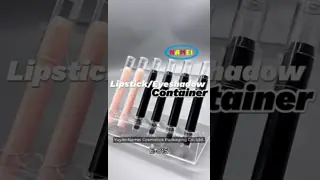 best selling clear lipstick tube black colorful lipstick packaging container with brush