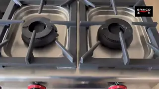 11kw stainless steel cooking stove kitchen lpg ng 2 burner commercial gas stove