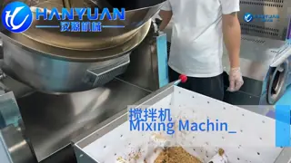 crunchy cereal bar mixing machine