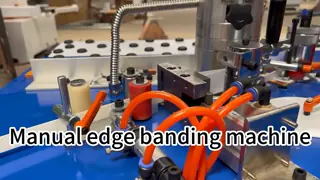 woodworking edge banding manual machine desk home decoration curved straight edge banding machine